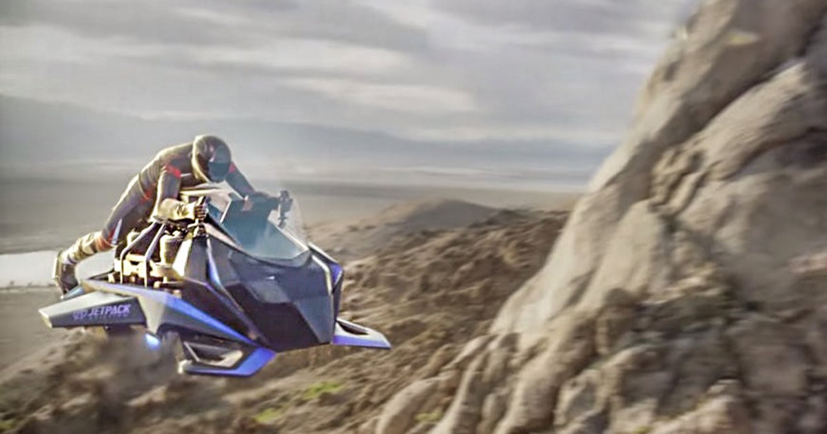 Jetpack Aviation Speeder – Προπαραγγελίες για την ιπτάμενη μοτοσυκλέτα!