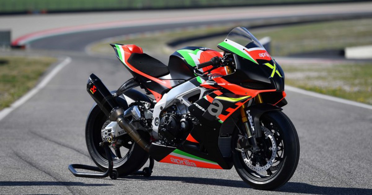 Επετειακό Aprilia RSV4R X - 225 ίπποι, 165 κιλά!