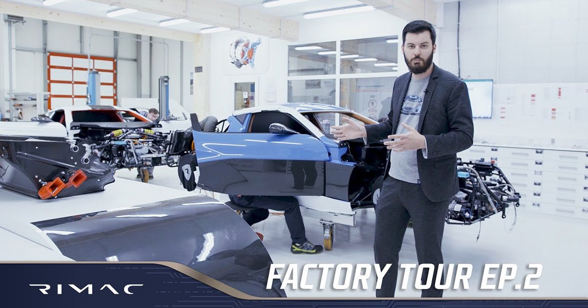 Επίσκεψη στο εργοστάσιο της Rimac (video)
