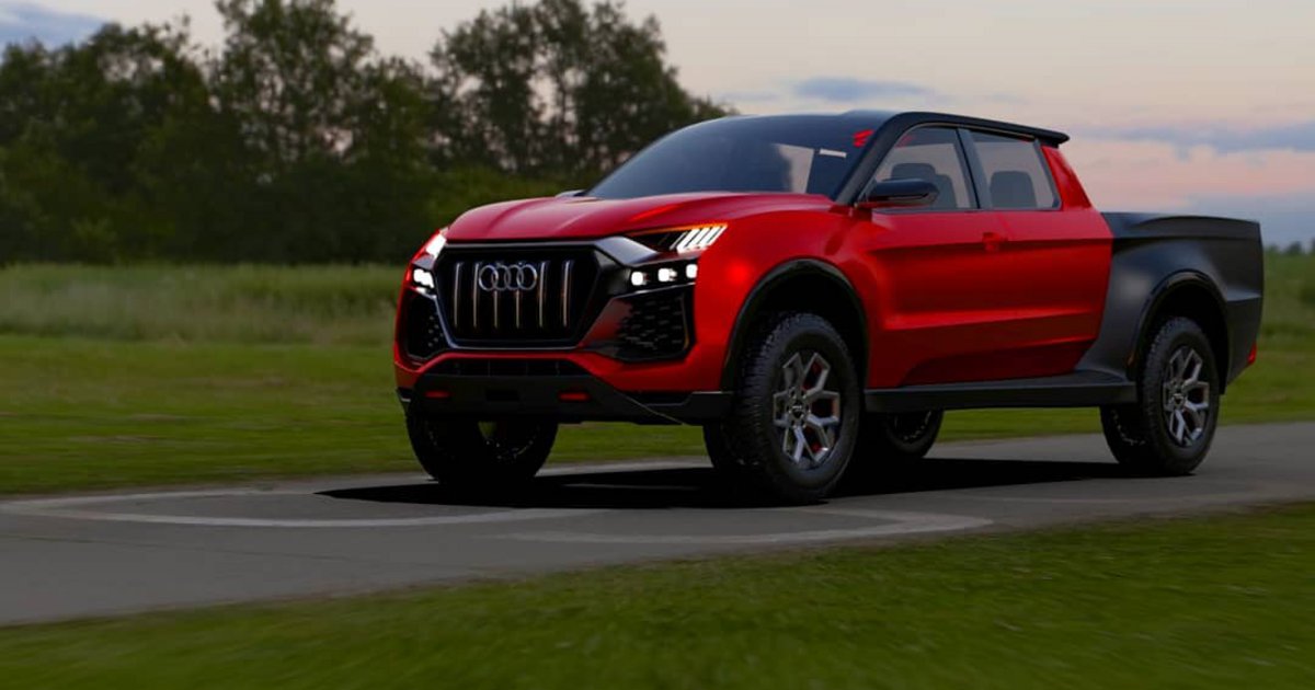H Audi είναι έτοιμη να παρουσιάσει ένα pickup για να κοντράρει το Ford ...