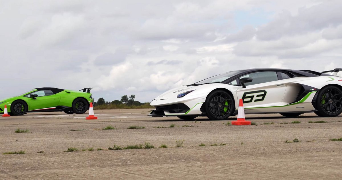 O πόλεμος των… Lambo έχει συνολικά 1.410 άλογα (video)