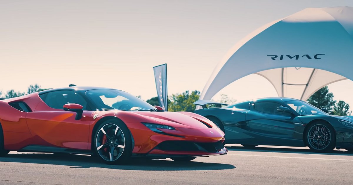 Drag Race: H Ferrari SF90 Stradale τρώει τη …σκόνη του Rimac Nevera!