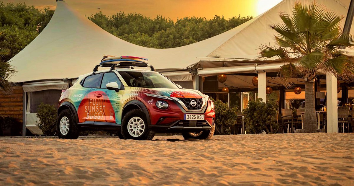 Το πρωτότυπο Nissan JUKE Fuji Sunset Buggy είναι αφιερωμένο στους surfers