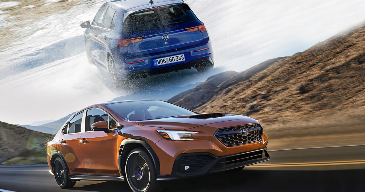 Το νέο Subaru WRX απέναντι στα Volkswagen Golf GTI και Golf R