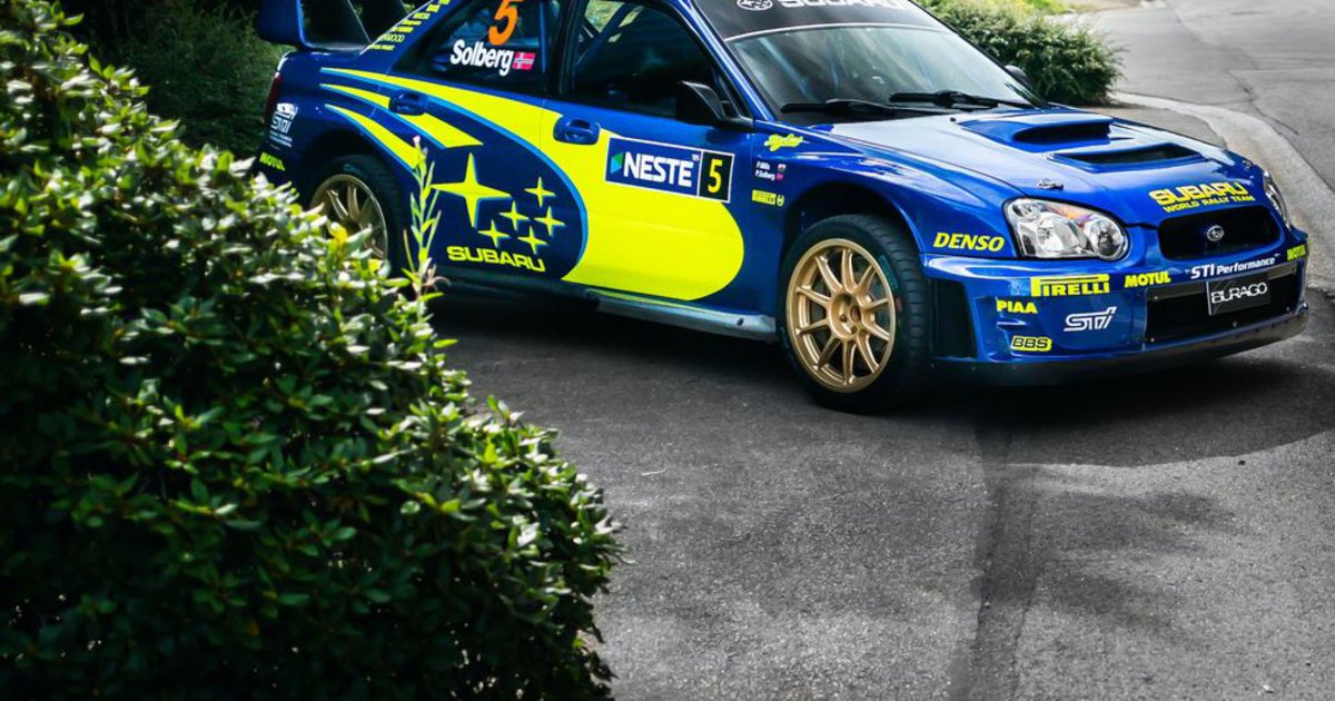 Το Subaru WRX STI του Peter Solberg βγήκε στο σφυρί!