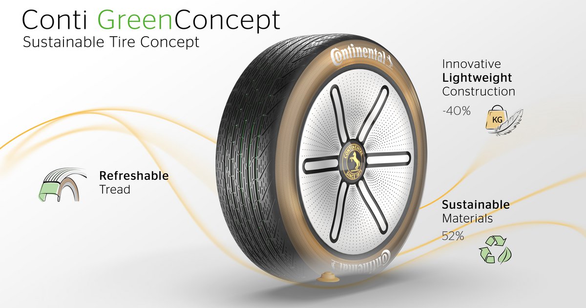 Continental GreenConcept: Αειφόρο, ελαφρύ, αποδοτικό