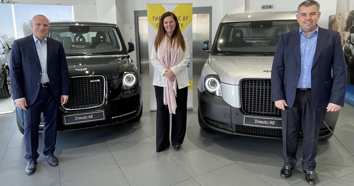 Τα ηλεκτρικά ταξί και βαν LEVC στην Ελλάδα, από την “Σπανός Α.Ε.”