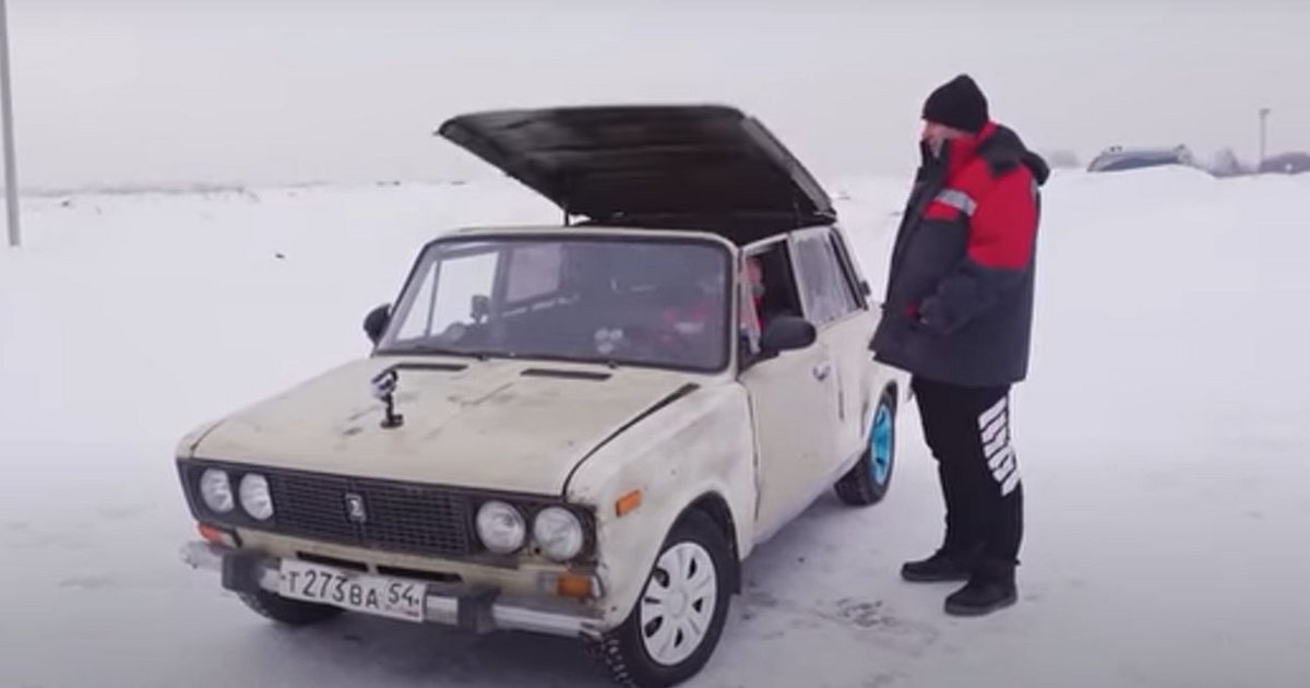 Δείτε το… καινοτόμο αερόφρενο που έχει αυτό το Lada (video)