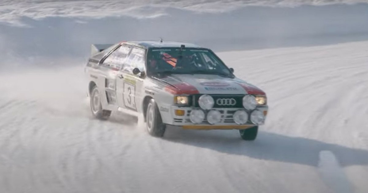 Ο Ken Block σπάει τον… πάγο με το θρυλικό Audi Quattro A2 (video)