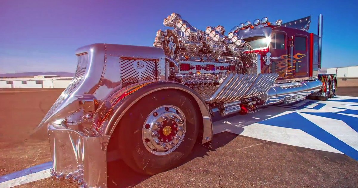 Thor 24: Τράκτορας με 12 κομπρέσορες, δύναμη 3.424 PS και τελική 200 km ...