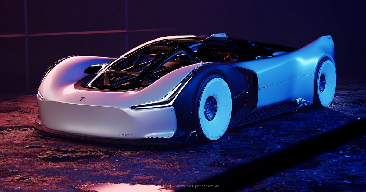 Πώς θα έμοιαζε το ακραίο Tesla SpaceX Model R;