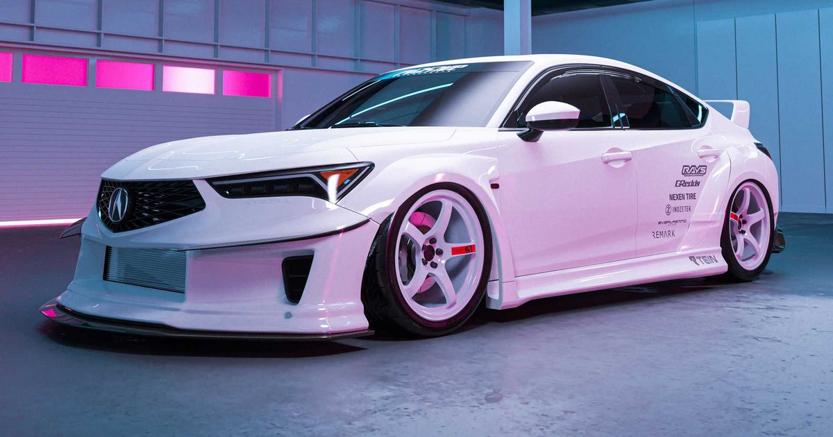 Επίδειξη ισχυός με τρία «φτιαγμένα» Integra στο SEMA Show