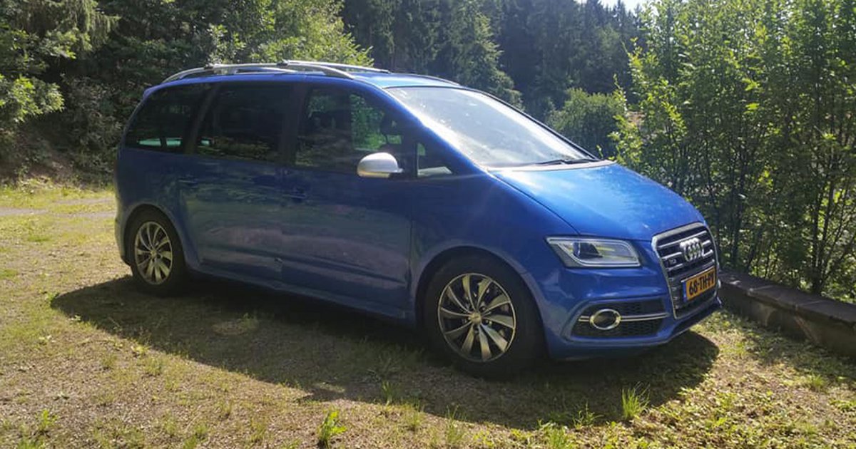 Αυτό είναι το ένα και μοναδικό... minivan Audi στον κόσμο (photos)