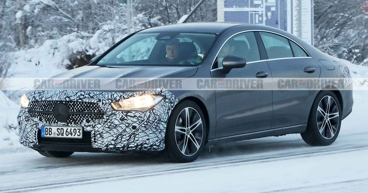 Mercedes: Μέσα στα χιόνια ετοιμάζει το «διπλό χτύπημα» στη σειρά CLA ...