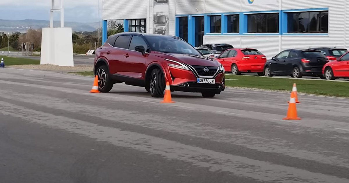Δείτε τις επιδόσεις του Nissan Qashqai e-POWER στο τεστ αποφυγής (video)