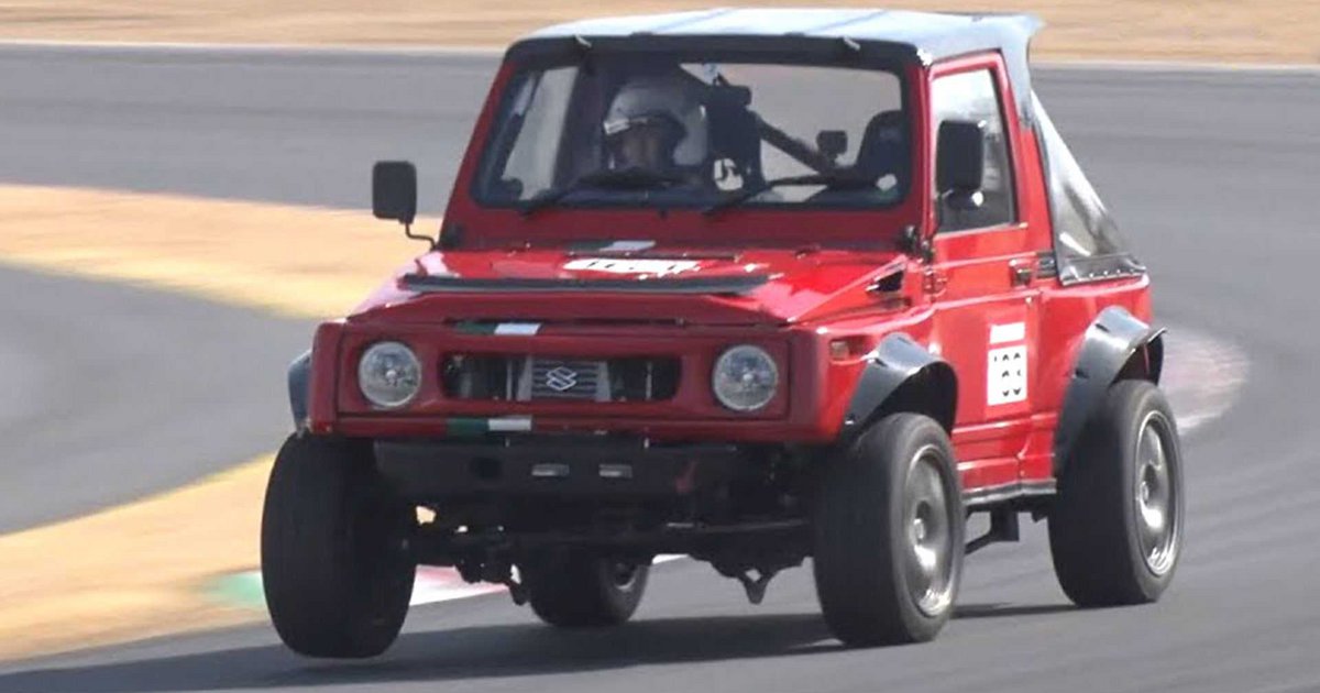 Δείτε ένα «αγωνιστικό» Suzuki Jimny να πετάει στην Tsukuba (video)
