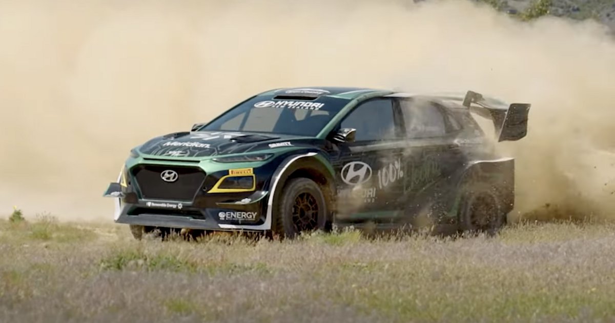 Το Hyundai Kona EV μεταμορφώνεται σε rally car με δύναμη 800 ίππων (video)