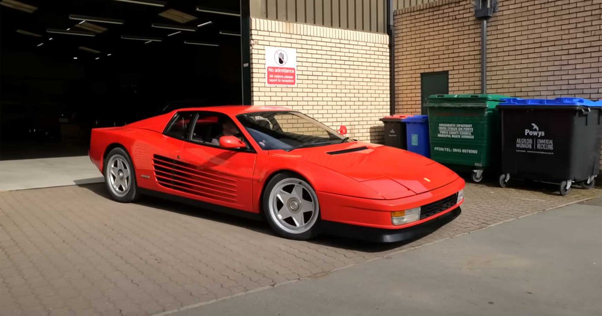 Αυτή η Ferrari Testarossa έγινε... αμιγώς ηλεκτρική «Teslarossa» και ...