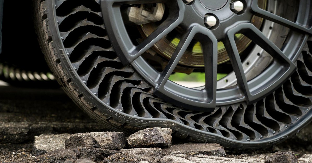 Michelin Uptis: Τα ελαστικά χωρίς αέρα πάτησαν για πρώτη φορά στους ...