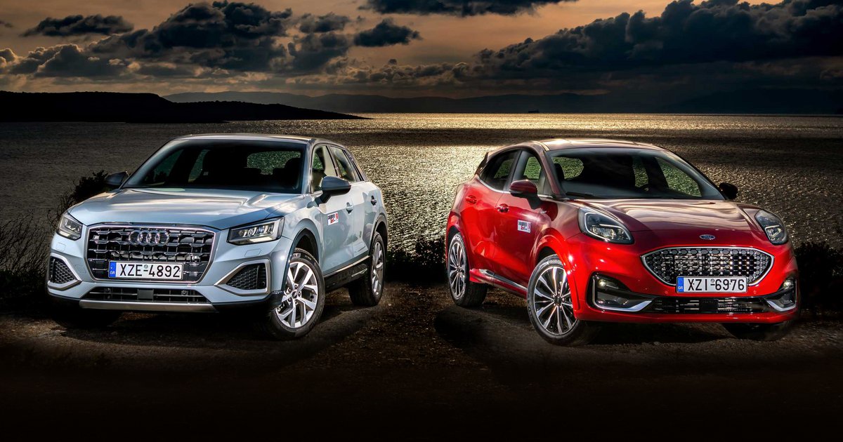 2023 AUDI Q2 AUDI Q2 35 TFSI 150PS S-Tronic vs FORD PUMA 1.0 EcoBoost ...