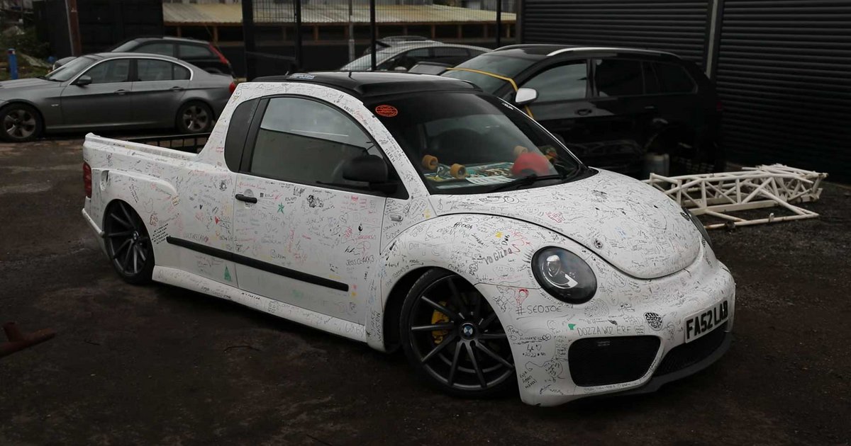 Αυτό συμβαίνει όταν «παντρεύονται» ένα Volkswagen Beetle και μία BMW ...