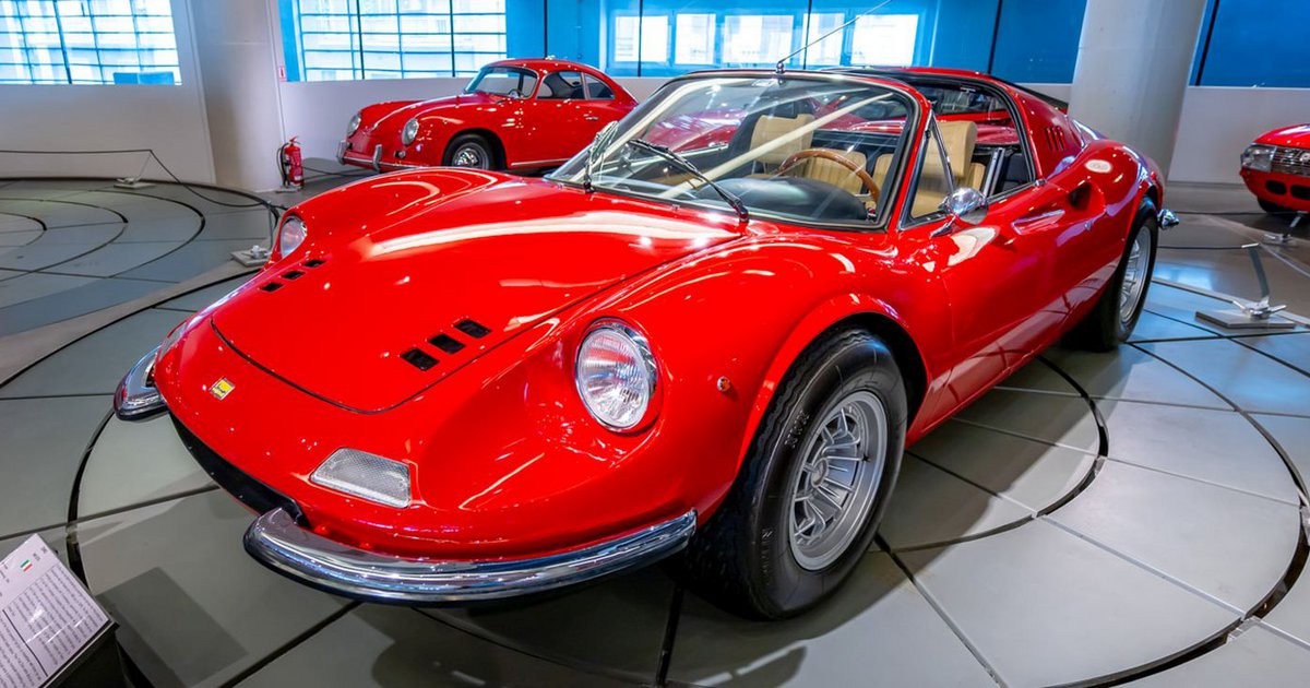 Ελληνικό Μουσείο Αυτοκινήτου: Η θρυλική Dino 246 GTS που μοιάζει με ...