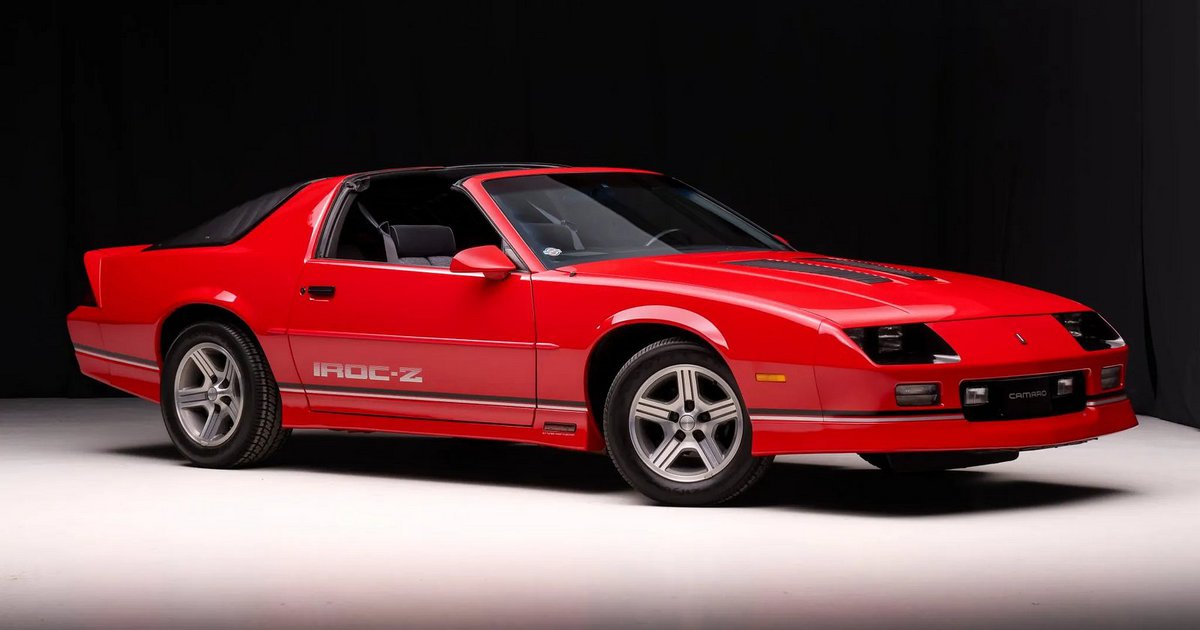 Η Chevrolet Camaro IROC-Z είναι μία χρονοκάψουλα από τη δεκαετία του ...