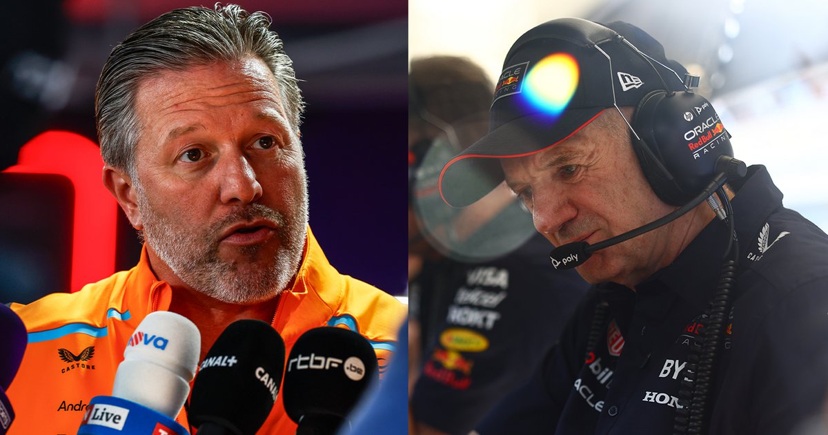 Zak Brown: «Η αποχώρηση του Newey από τη Red Bull είναι μόνο η αρχή»
