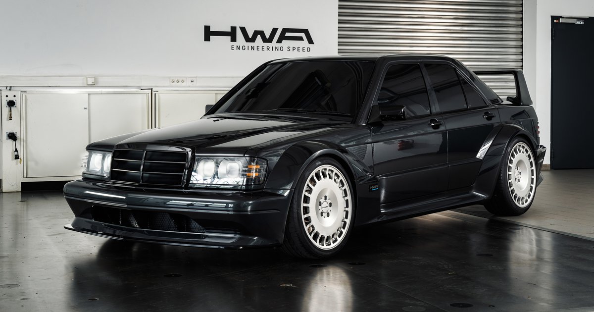 Το HWA Evo είναι μια Mercedes 190E με 500 PS που κοστίζει μια περιουσία ...