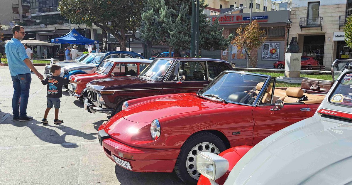 Ο Βόλος γέμισε με κλασικά και σπάνια μοντέλα αυτοκίνητων - Αυτό ήταν το ...