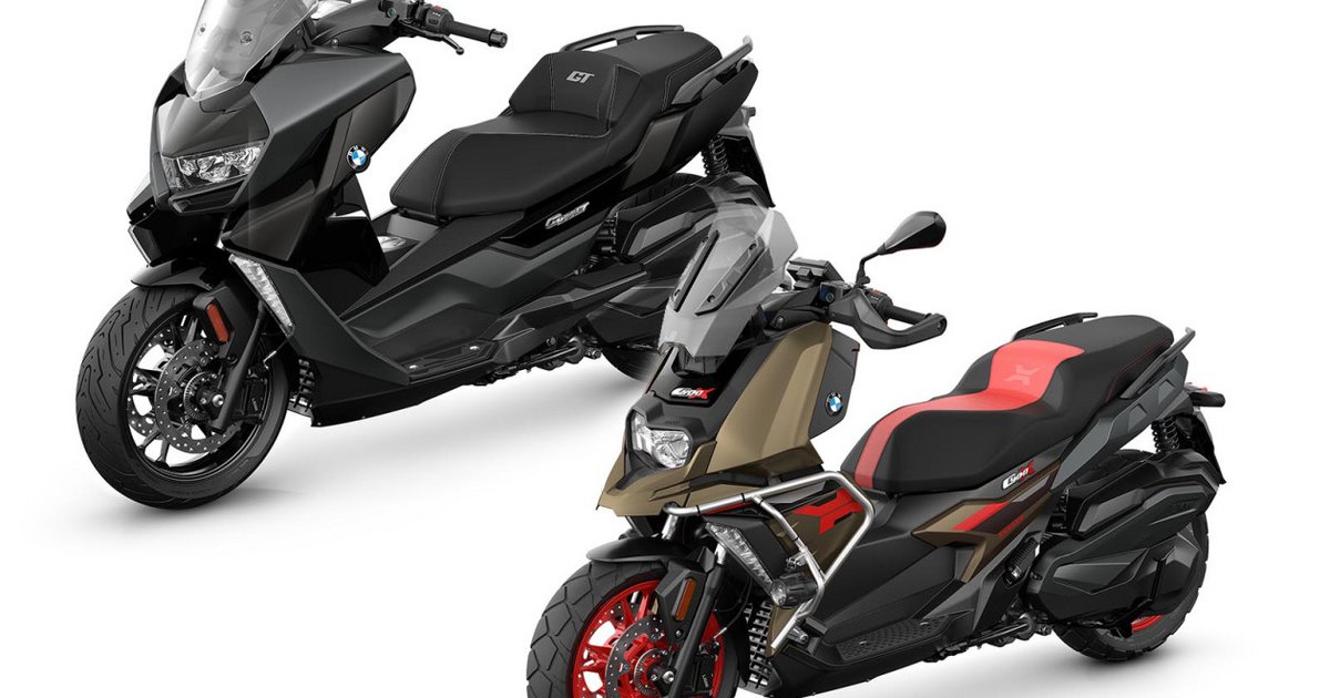Αναβάθμιση εξοπλισμού για τα BMW C400GT και C400X 2025