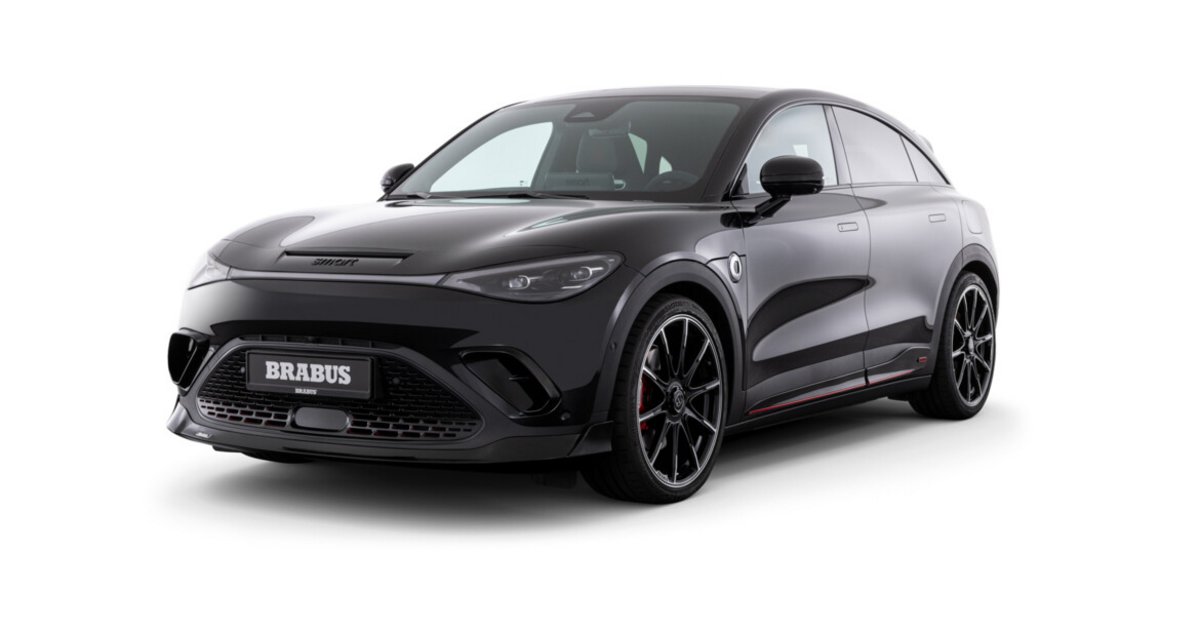 Η BRABUS έβαλε το χεράκι της και απογείωσε το Smart #3 (photos)
