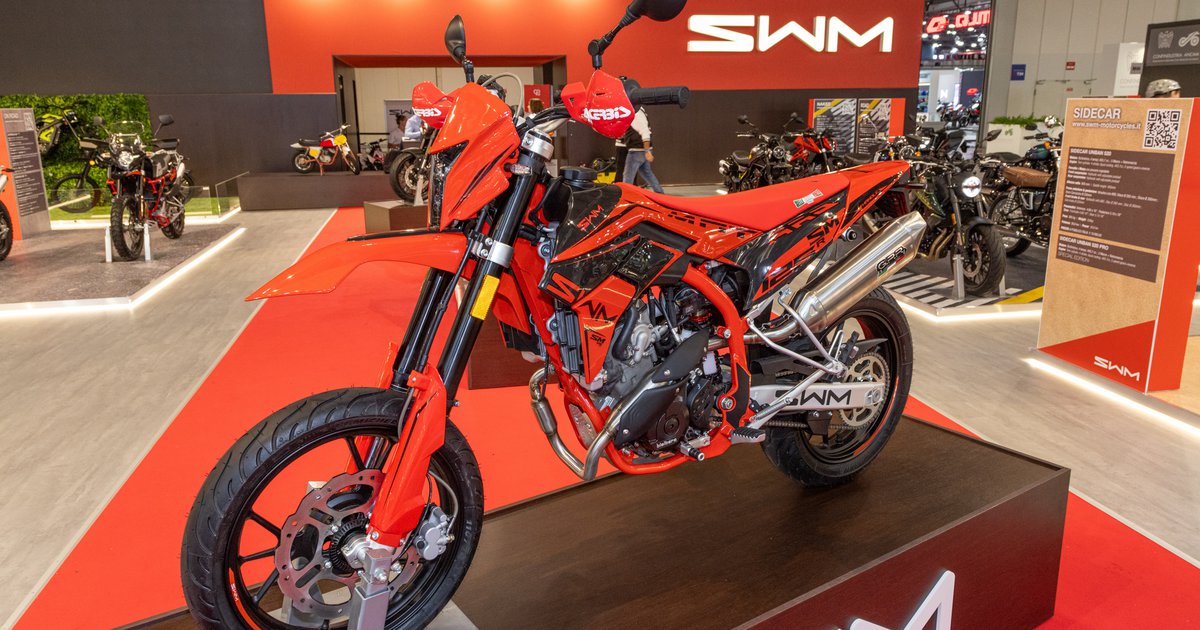 EICMA 2024 – SWM SM125R και SM500R 2025