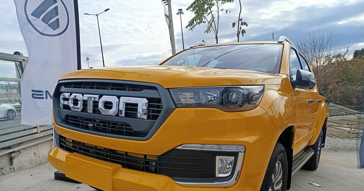Είδαμε από κοντά το νέο κινεζικό pickup της Foton - Ποια θα είναι η ...