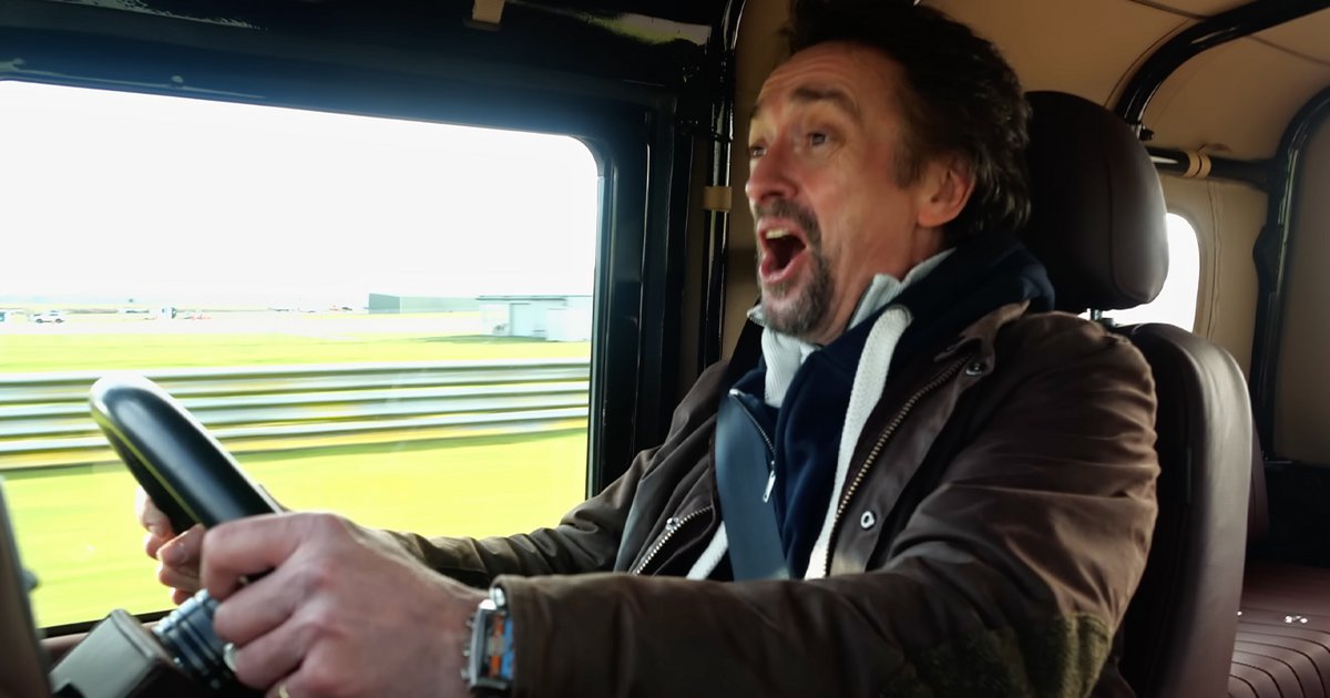 Ο Richard Hammond οδήγησε ένα Land Rover Defender με 700 PS και έπαθε ...