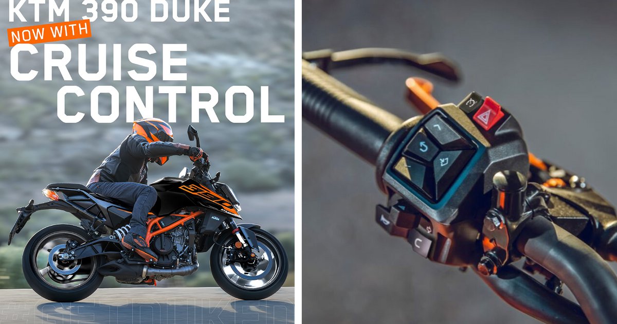 KTM 390 Duke 2025: Επίσημα με cruise control και τιμή-έκπληξη στην Ινδία