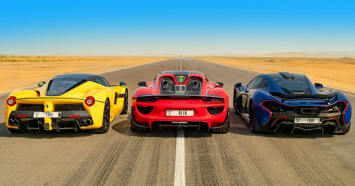 Η «Αγία Τριάδα» των hypercars: McLaren P1 vs La Ferrari vs Porsche 918 ...