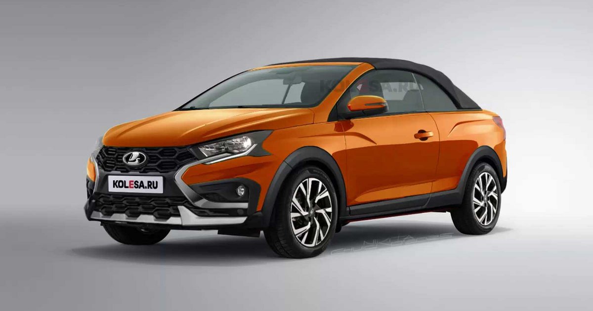 Και Lada και cabrio! Δείτε πώς θα μοιάζει η «ανοιχτή» έκδοση του Iskra!
