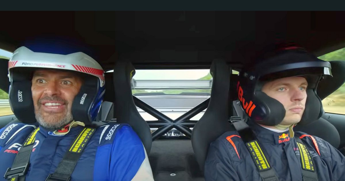 Ο Chris Harris... έκανε το λάθος να μπει στην Ford Mustang GTD με τον ...